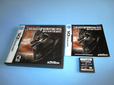 Transformers: Decepticons (Nintendo DS) Lite DSi XL 3DS 2DS w/Case ...