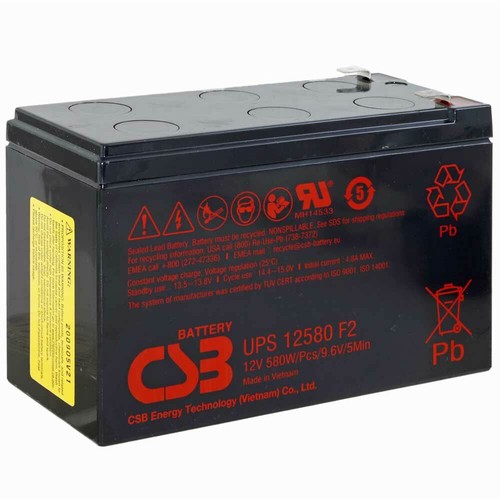 CSB UPS 12580 F2 Batterie Rechargeable 12V 580W | eBay