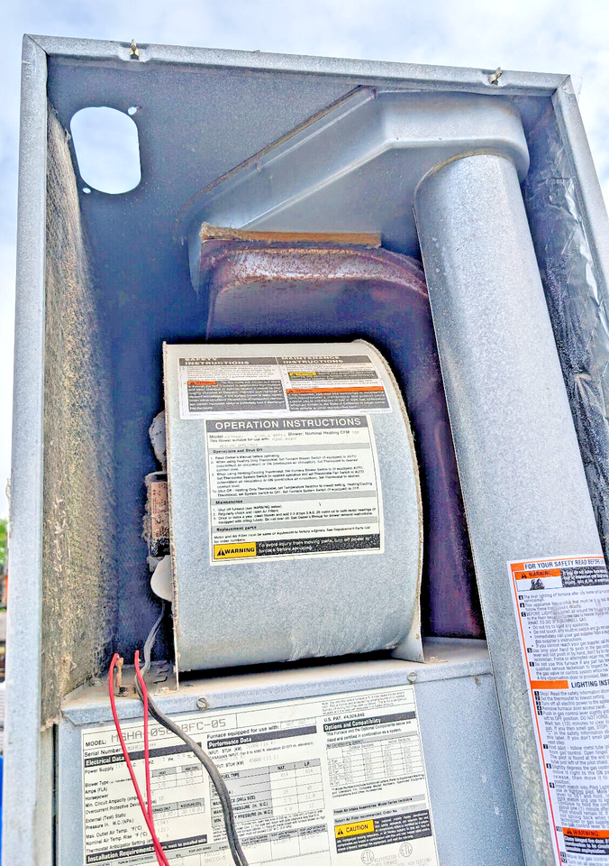 Nordyne / Intertherm Furnace MGHA 056ABFC-05, Natural Gas, 45000 BTU, 1 ...