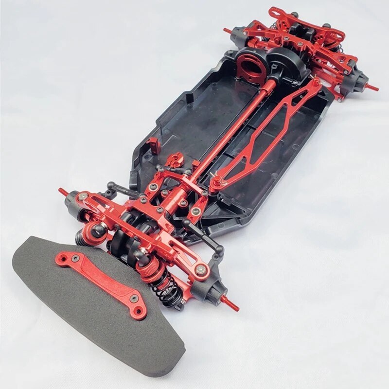 Metal 1/10 Touring Car On-Road Drift RC Car Frame Kit Chassis For TT02 ...