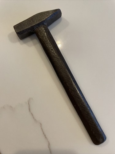 Antique 7.5” Blacksmith Forming Hammer , Forged Punch Tool - Completely ...