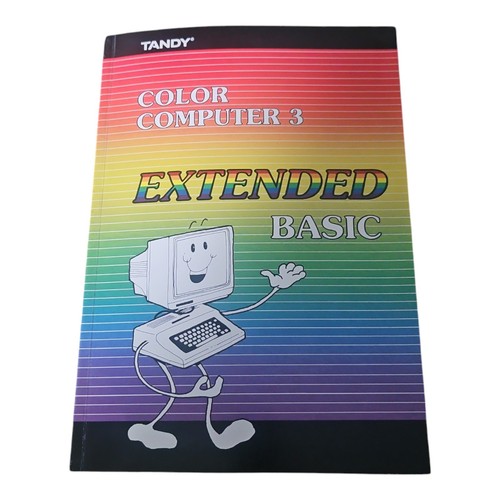 Tandy Color Computer 3 Extended BASIC manual (1986) | eBay