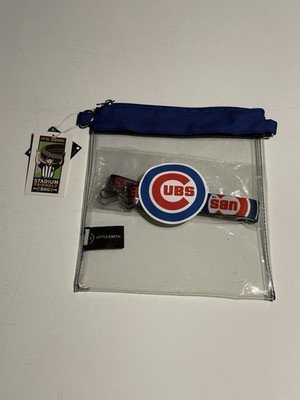 Chicago Cubs Clear Stadium Tote Bag MLB Official Merchandise. New. 10 ...
