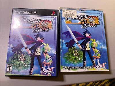 Phantom Brave (Sony PS2, 2004) Complete Tested CIB Includes Strategy ...