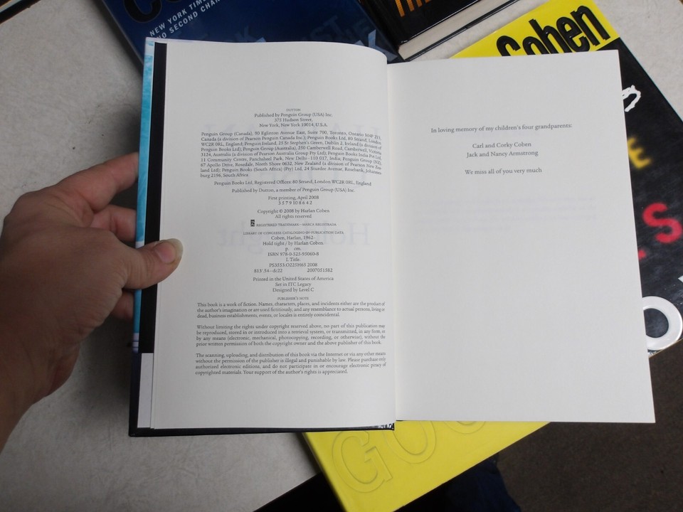 Harlan Coben 7 HB Book Lot - 1st Editions | eBay