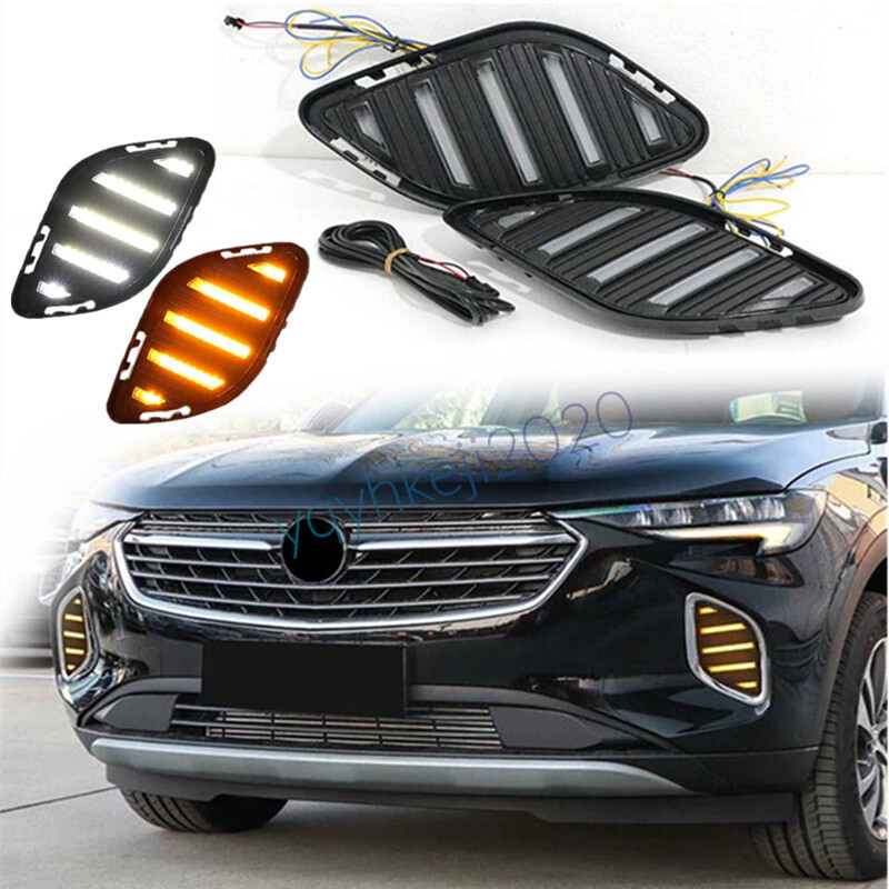 For Buick Envision 2021 2022 2023 LED Headlights Fog Lamp Daytime ...