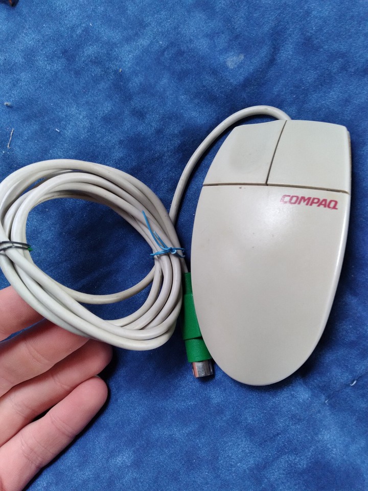 Vintage PC Computer Mouse Various Models Individual Mechanical Ball PS ...