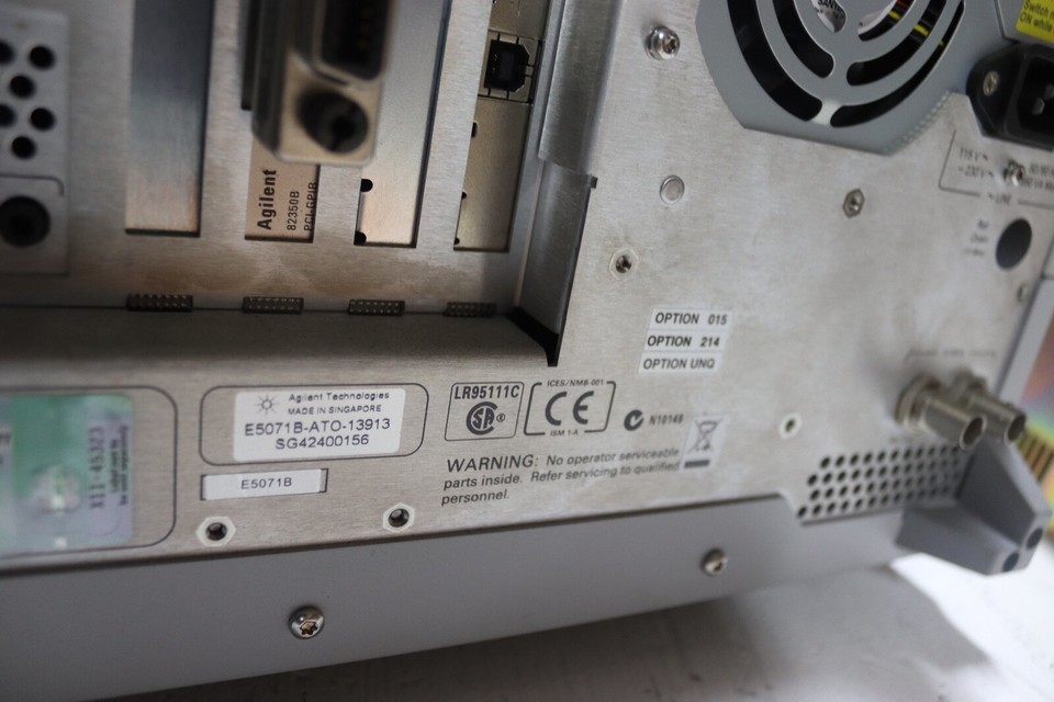 Agilent E5071B ENA Network Analyzer 015,214,UNQ | eBay