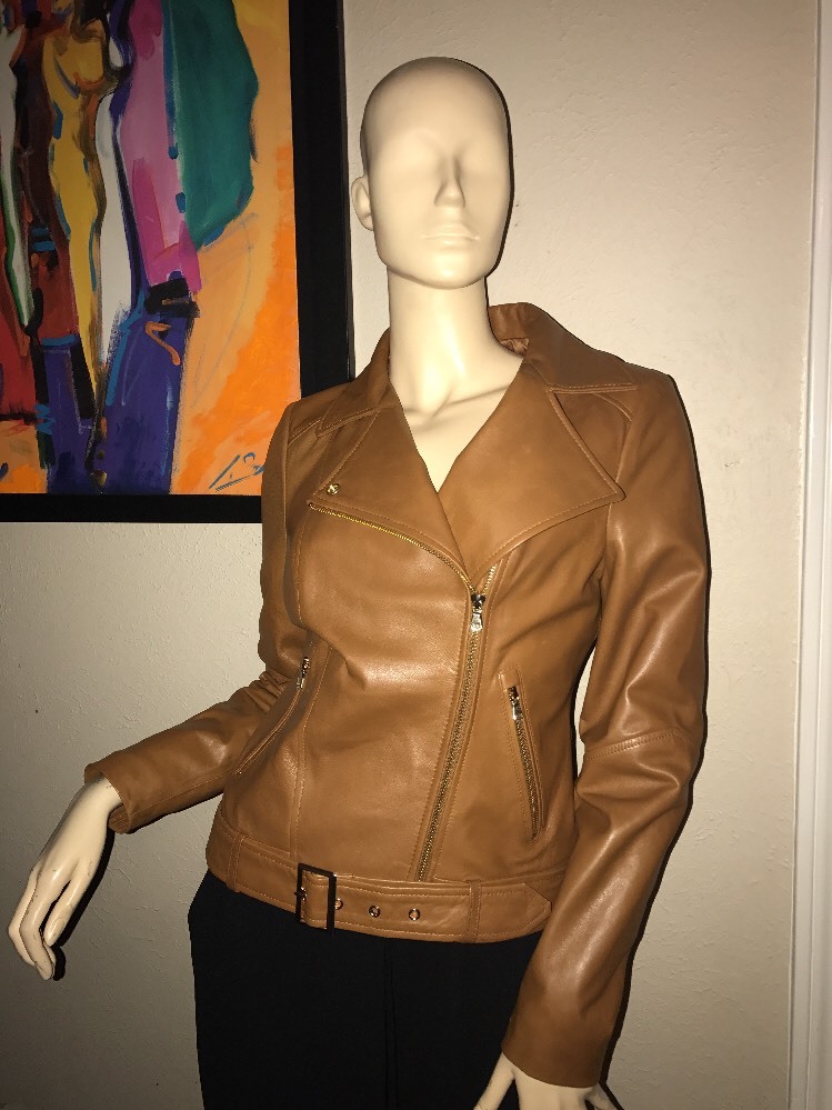 Katherine Kelly Leather Jacket XSmall | eBay