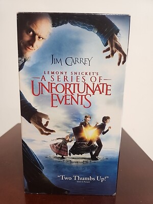 Lemony Snickett's a Series of Unfortunate events (VHS, 2004 ...