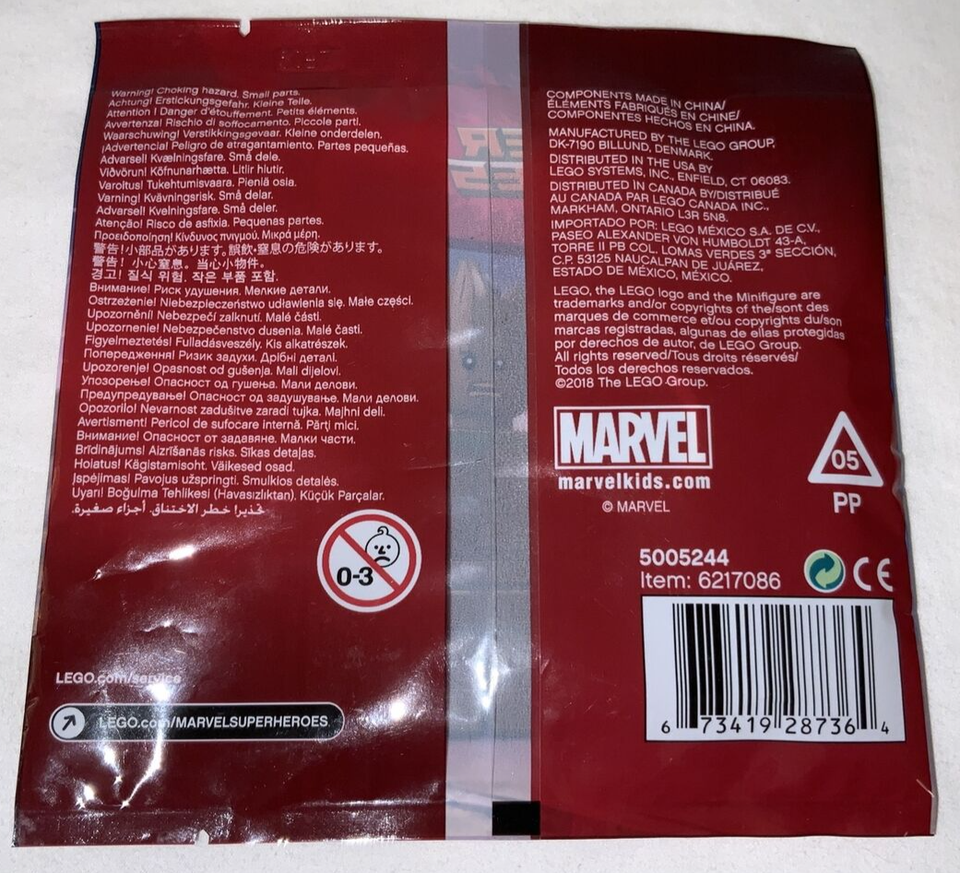Lego Marvel Super Heroes 5005244 Teen Groot Minifigure Keychain ...