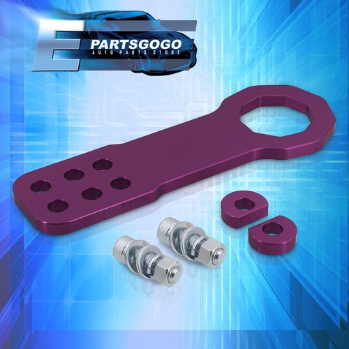 For Honda Civic Del Sol Integra JDM Aluminum Front Tow Towing Hook Set ...