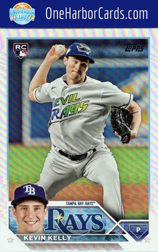 2023 Topps Update Tampa Bay Rays #US260 Kevin Kelly | eBay