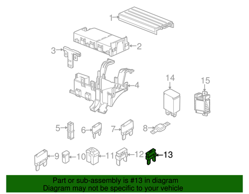 Genuine Ford Multi-Purpose Diode F5TZ-14A604-A | eBay