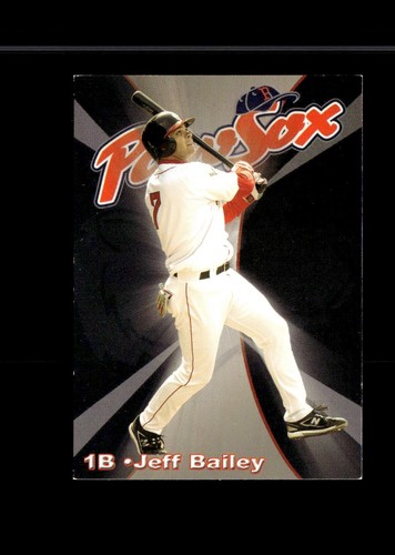2007 Choice Sports Cards Jeff Bailey #2 Pawtucket Red Sox | eBay