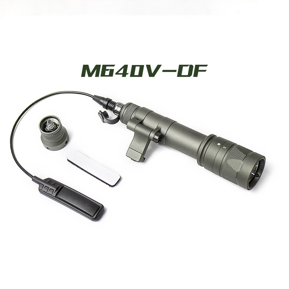 M640V-DF Weaponlight 1200lm LED Hunting w/ Picatinny Rail & Mlok Offset ...