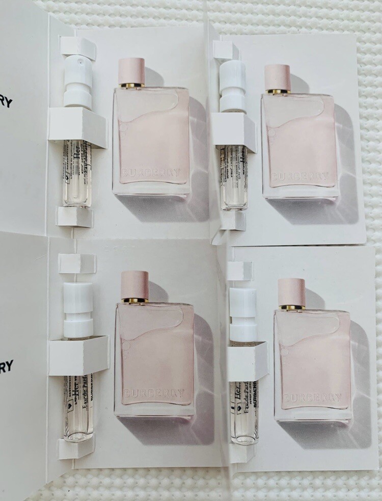 Burberry Her Perfume Sample Size (4pcs) | eBay