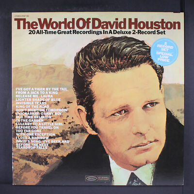 DAVID HOUSTON: the world of david houston EPIC 12" LP 33 RPM | eBay