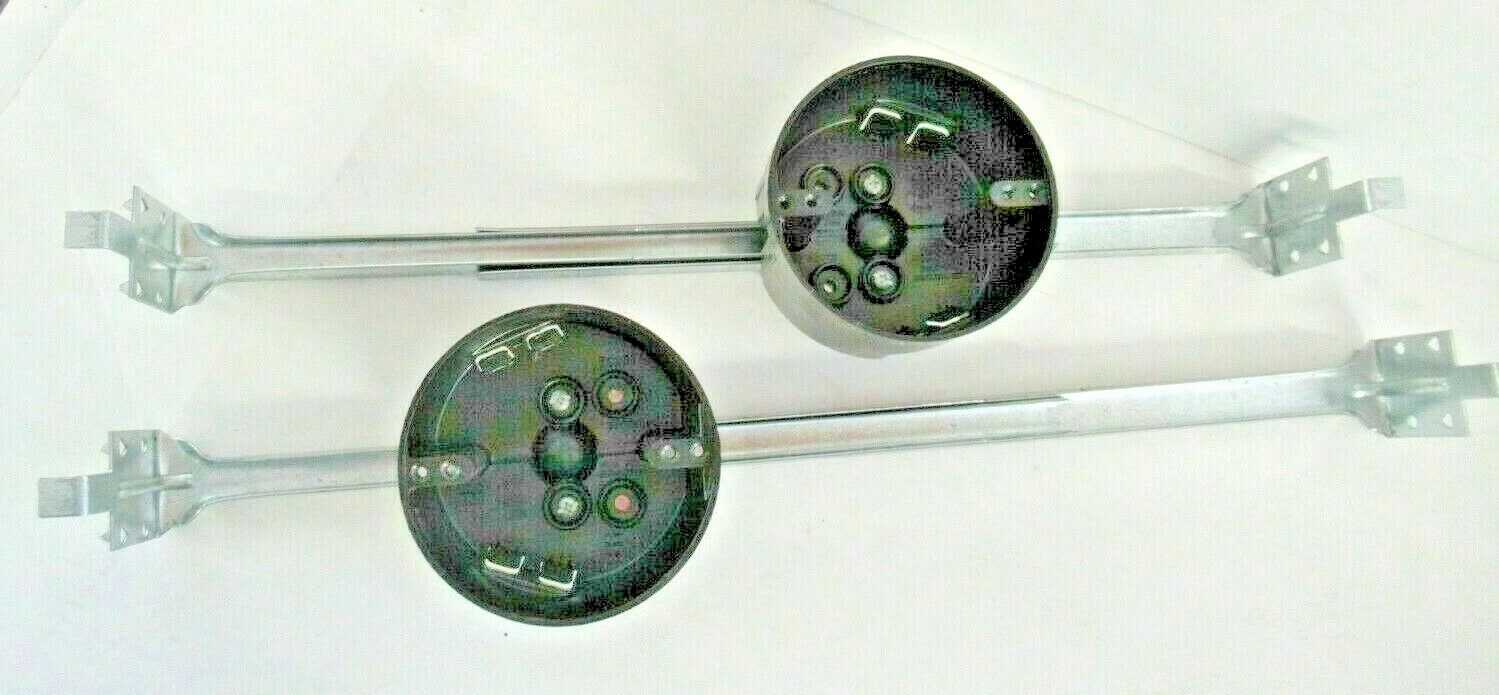 (Box of 24) Allied Moulded PC234-BH 4" Diameter Round Ceiling Outlet ...