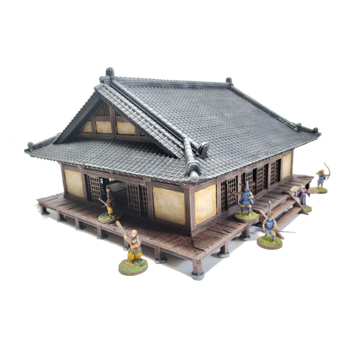 Japanese Dojo Building Feudal Japanese Dojo Blueprints For MineCraft