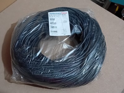 Guaina per cavi HellermannTyton in PVC, Ø 4mm, L. 100m, col. Nero | eBay