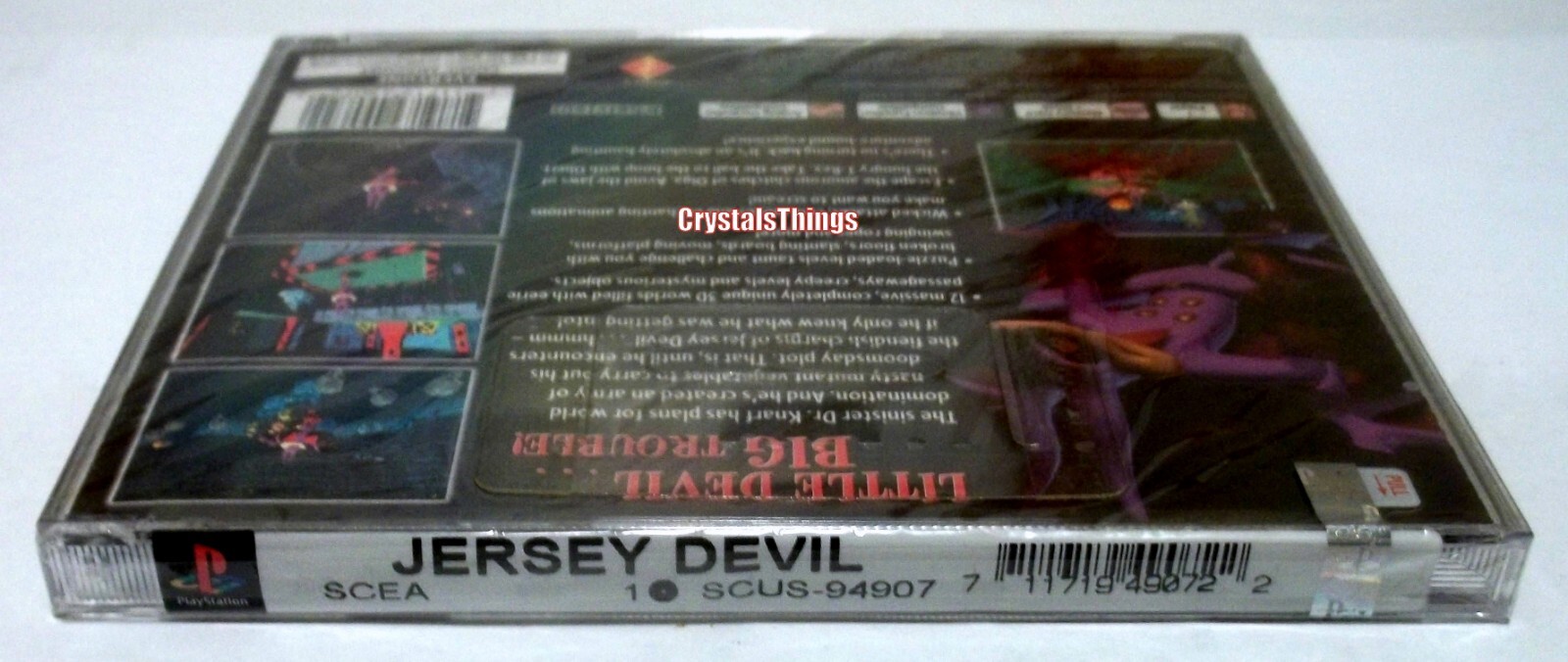 Jersey Devil (Sony PlayStation 1, 1998) for sale online | eBay
