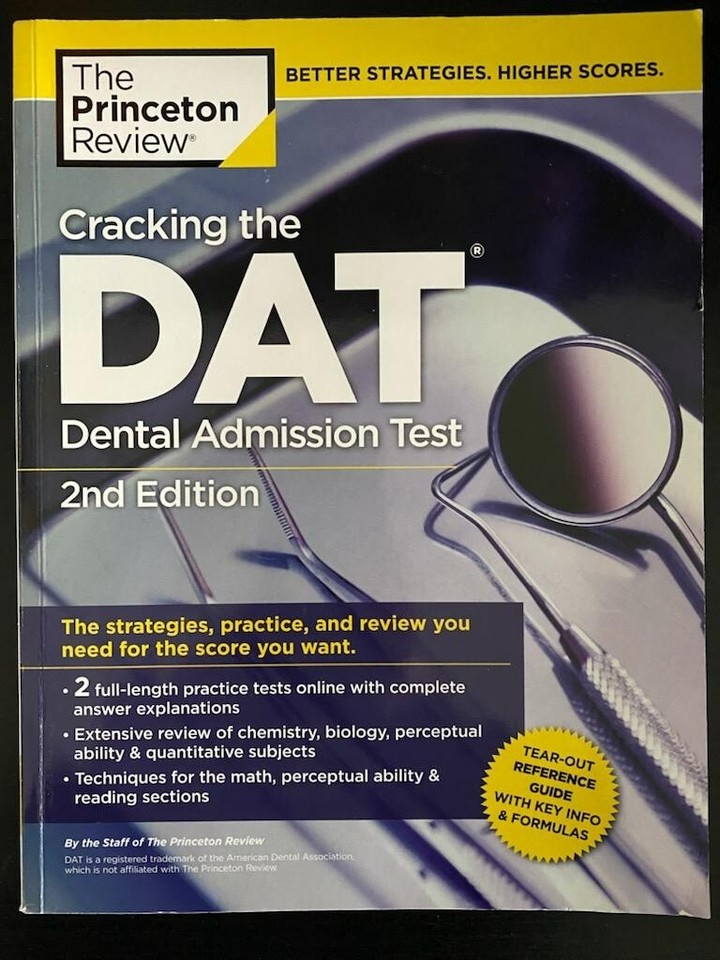 DAT Destroyer, Math Destroyer, and Princeton Review DAT Prep Books | eBay