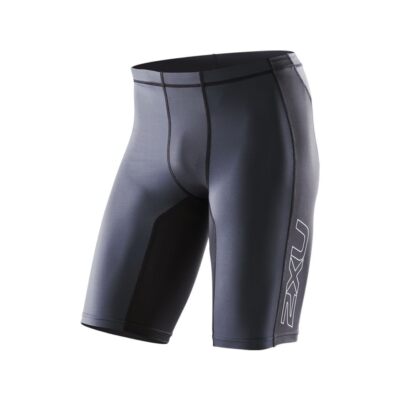 SALE | 2XU Mens Elite Compression Shorts - Black / Steel | eBay Australia