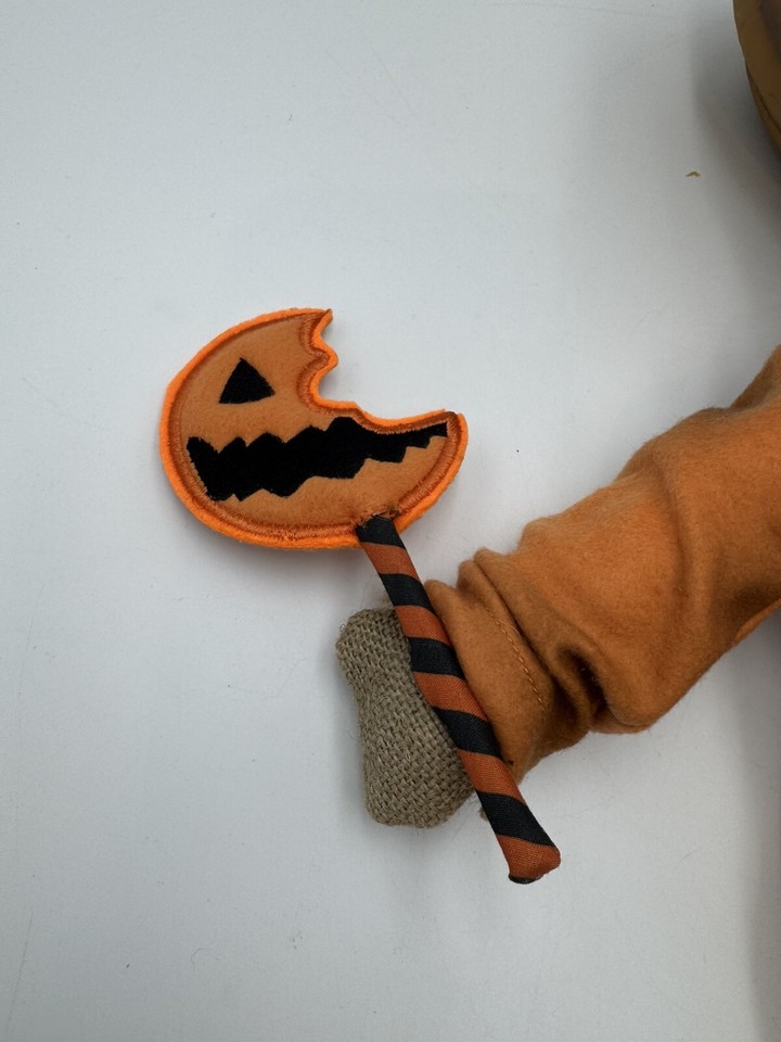 New Spirit Halloween Trick 'R Treat Unmasked Sam Plush Doll | eBay