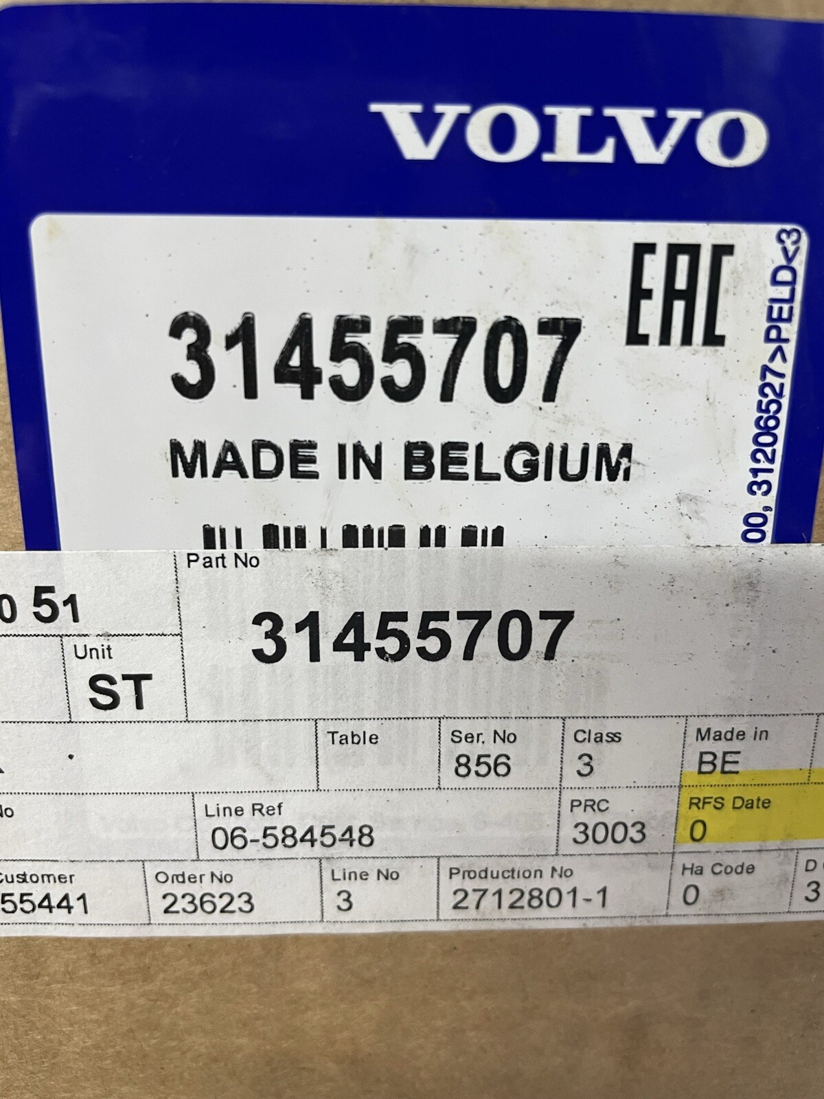 Volvo V40 2019 Intercooler Radiator Air Guide Gear 31455707 for sale ...