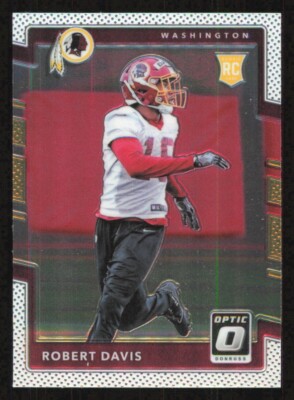 2017 Optic ROBERT DAVIS Football base card #117 WASHINGTON REDSKINS | eBay