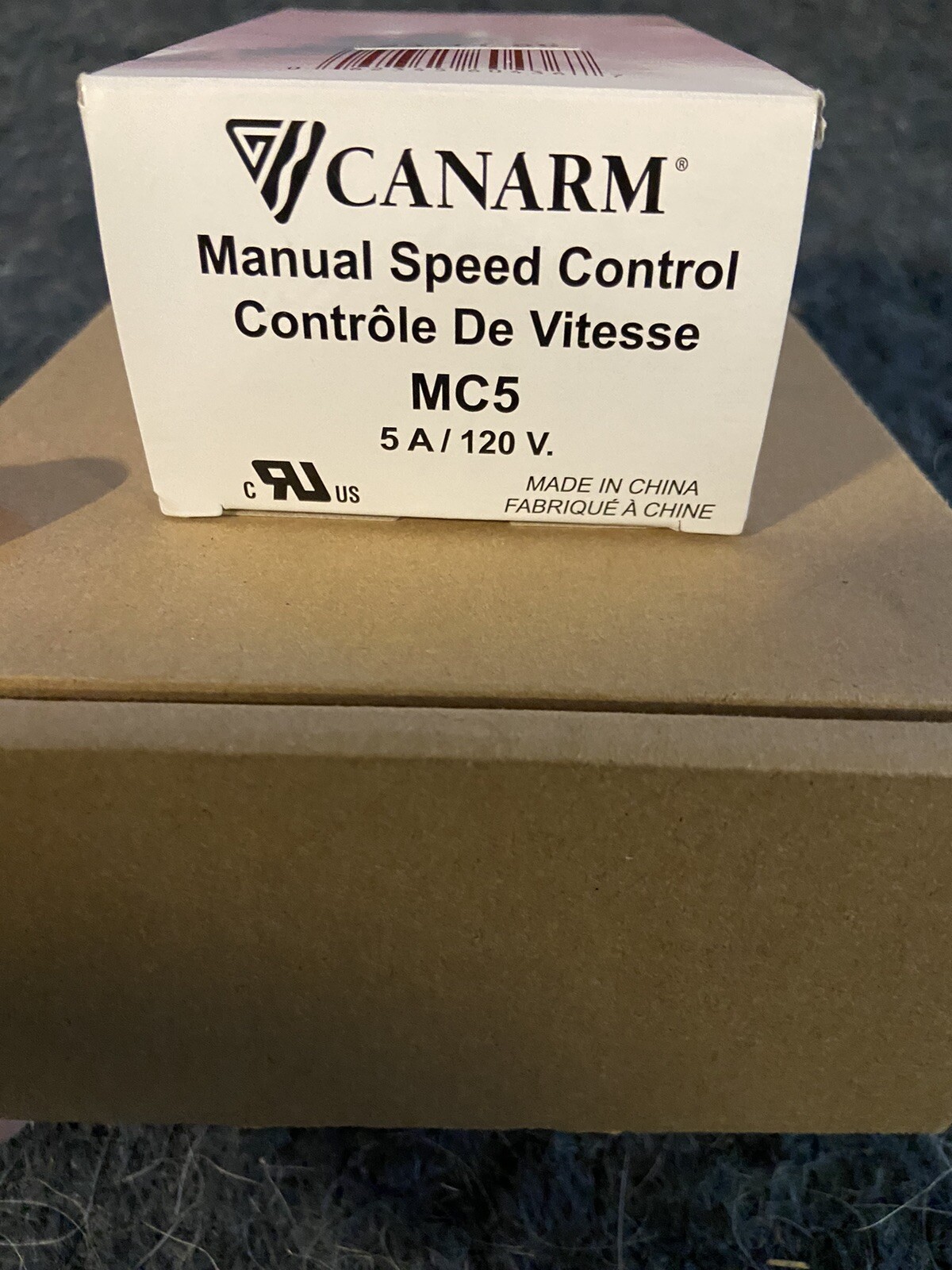 Canarm Mc5 5a/120v Manual Speed Control Fan Switch for sale online | eBay