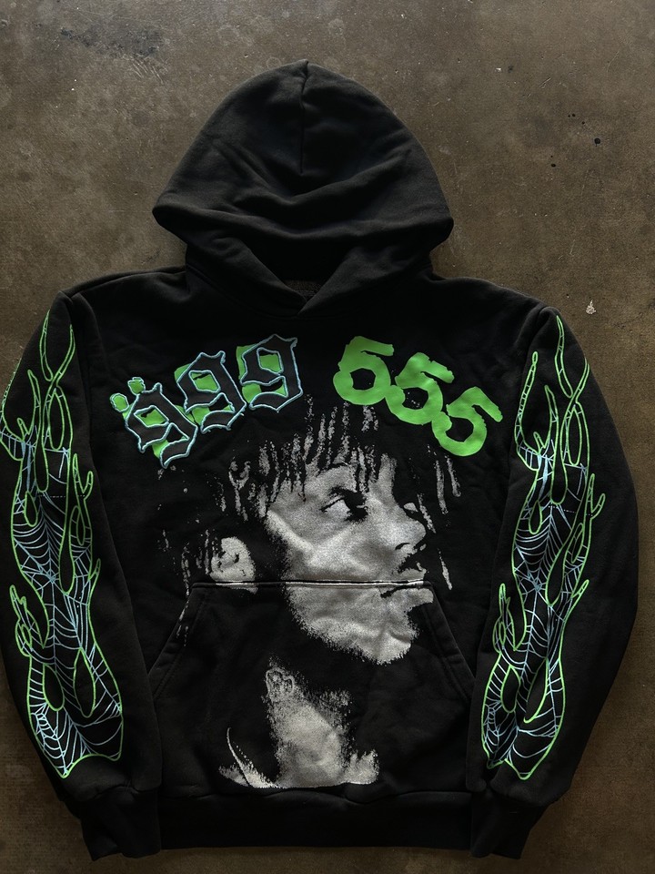 Juice WRLD x Sp5der Hoodie Size M Young Thug 999 555 | eBay