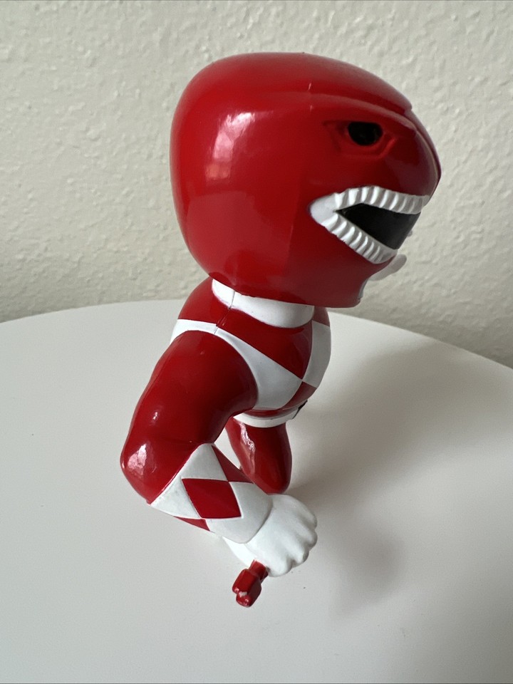 2017 Jada Power Rangers Mighty Morphin Metalfigs Red Ranger 4” Diecast ...