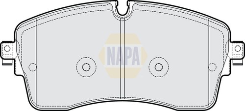 Brake Pads Set fits JAGUAR E-PACE X540 2.0 Front 2017 on NAPA J9C7133 ...