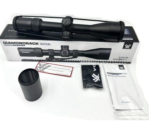 Vortex Optics Diamondback Tactical FFP Riflescope 6-24x50 EBR-2C MRAD ...
