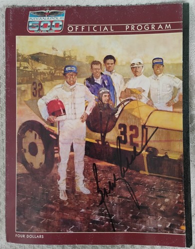 Indy 500 1986 Program signed by "BOBBY RAHAL" Winner of This Race V N ...