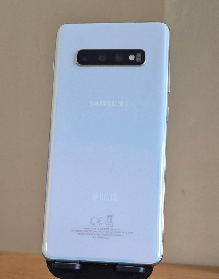 Samsung Galaxy S10+ SM-G975 - 128GB - Prism Black/White (Unlocked ...