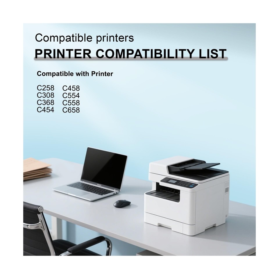 SRITE 4Pk TN324 TN-324 High Yield Toner Cartridge Replacement for ...
