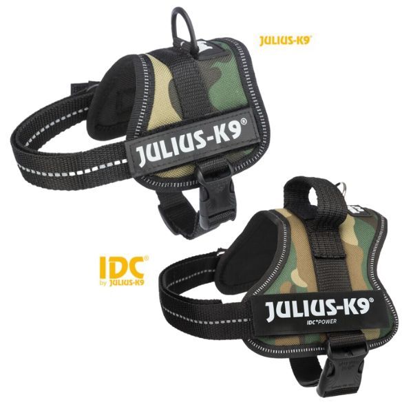 Julius K9® Strong Adjustable Power Harness Reflective Dog Puppy Robust ...