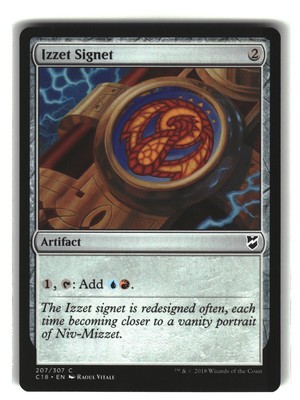 IZZET SIGNET Commander 2018 #207 C18(LP)(MTG) | eBay