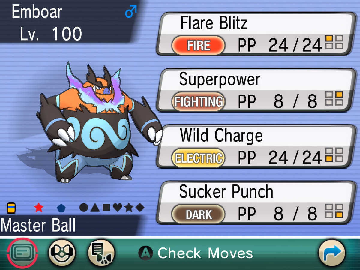 Pokemon Shiny Emboar