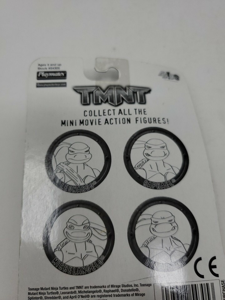 NIB Teenage Mutant Ninja Turtles MAX WINTERS Mini Movie Action Figure ...