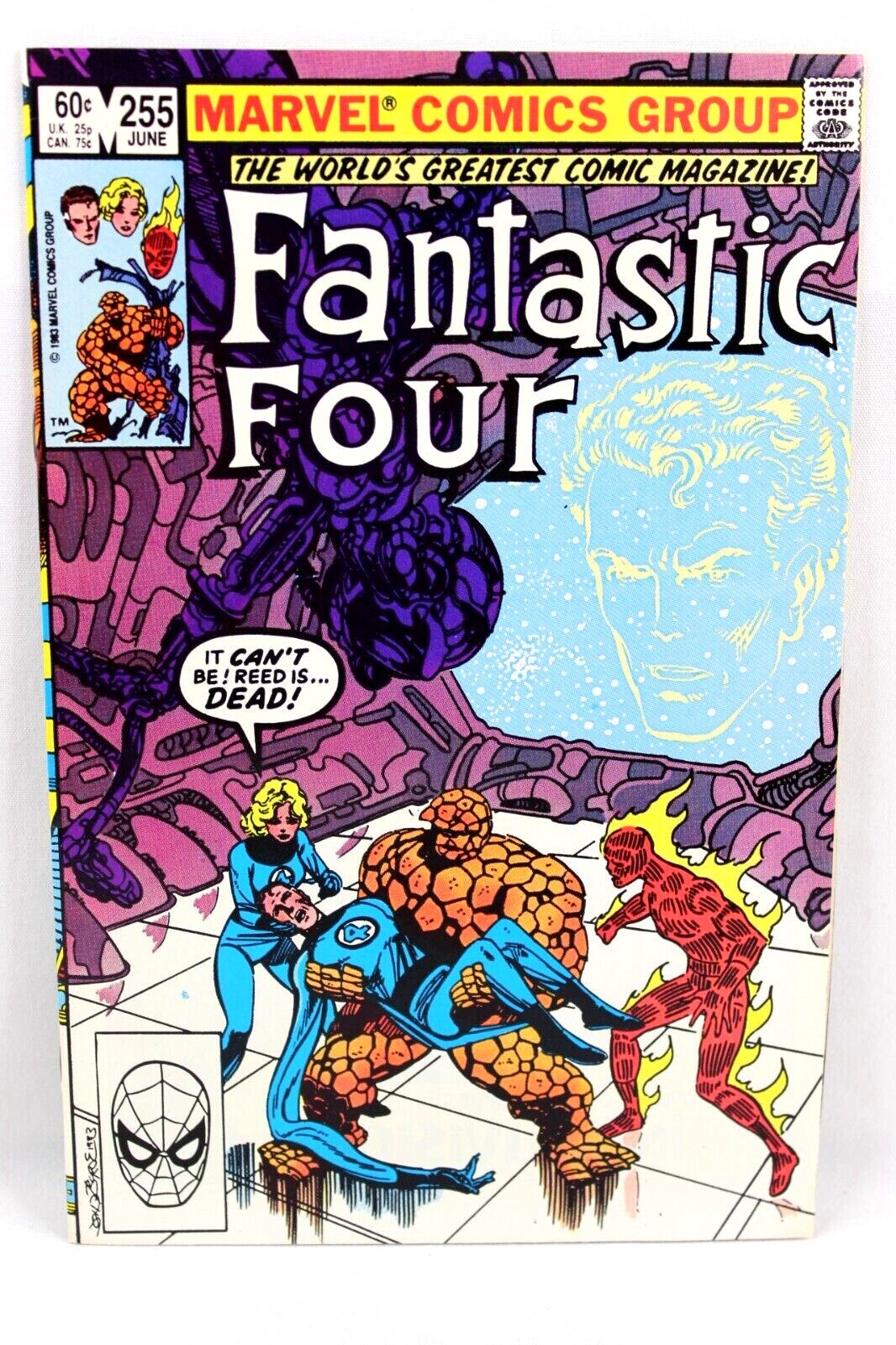 Fantastic Four #255 Annihilus Trapped Daredevil 1983 Marvel Comics F ...