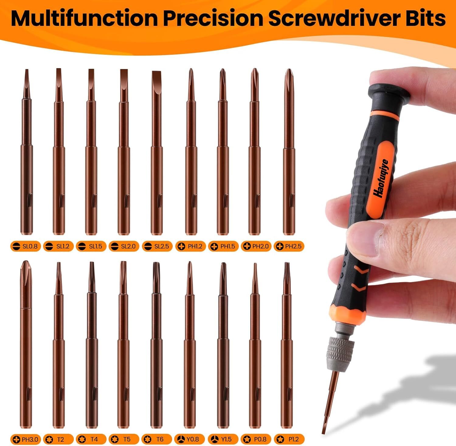 26 in 1 Precision Screwdriver Set Professional Repair Tool Kit for ...