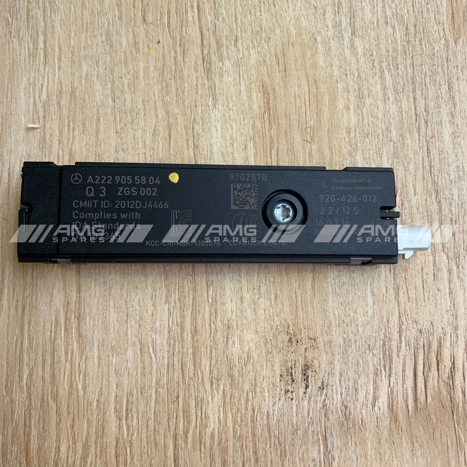 Genuine Mercedes OEM radio antenna aerial amplifier signal booster ...