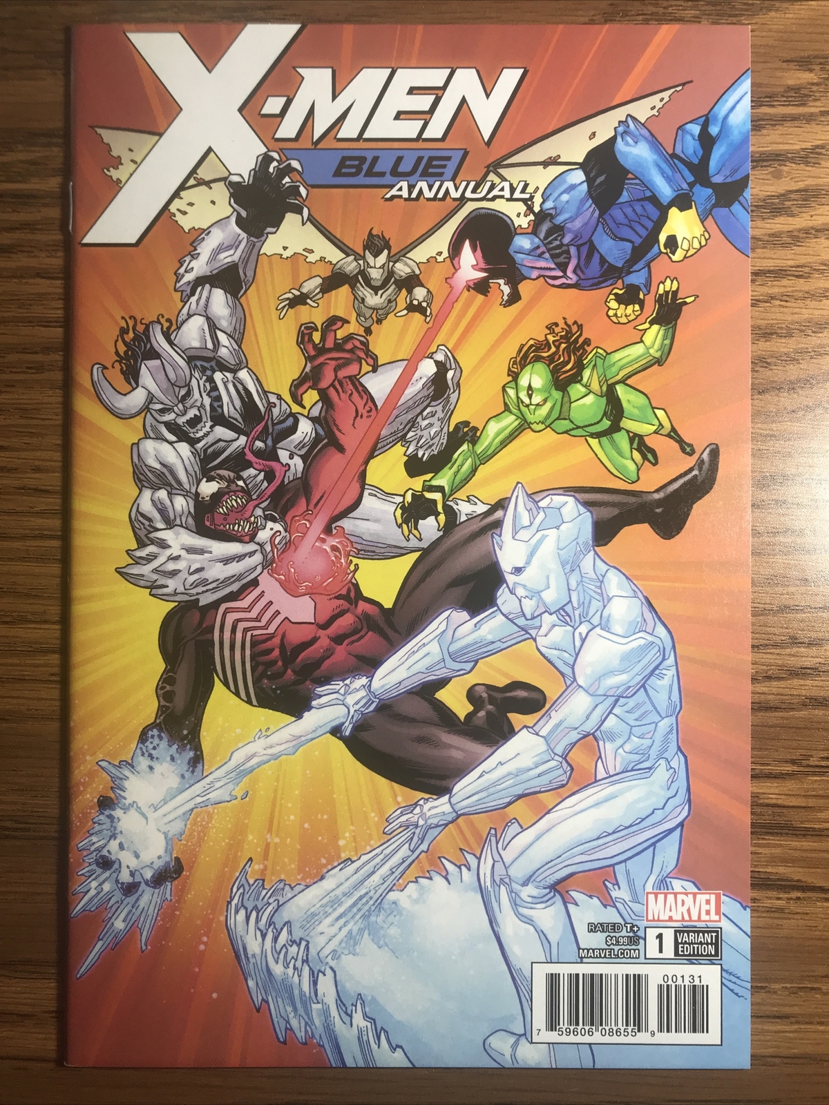 X-MEN BLUE ANNUAL 1 NM/NM+ 1ST APP HAZE MANCER HAWTHORNE POISON VARIANT ...