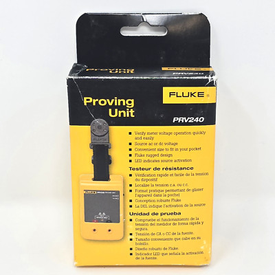 NEW Fluke PRV240 Proving Unit w/ Magnetic Strap NEW IN BOX 95969772983 ...