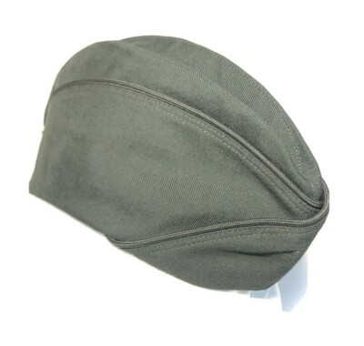 US ARMY WOMEN'S SIZE 24-1/2 GARRISON CAP HAT OVERSEAS COVER SERVICE ...