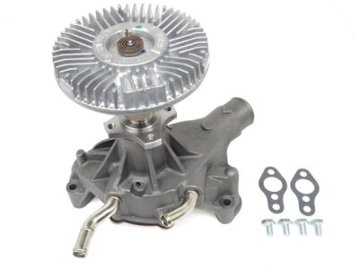 Engine Water Pump with Fan Clutch For 1996-2002 Chevy Express 3500 2000 ...